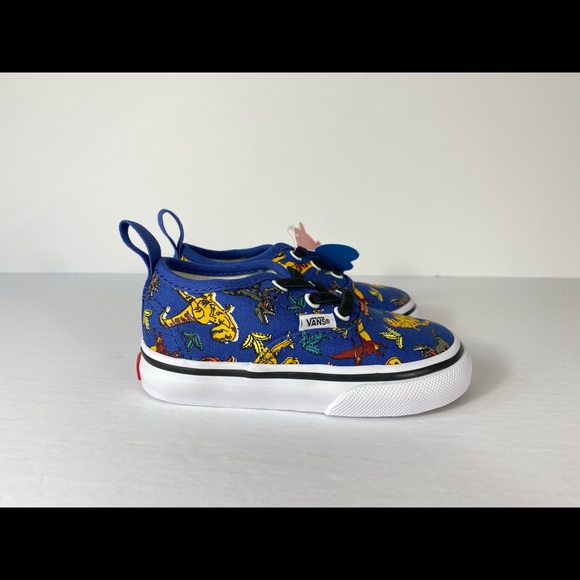 Vans | Shoes | Vans Authentic Elastic Dinosaur Sneakers | Poshmark